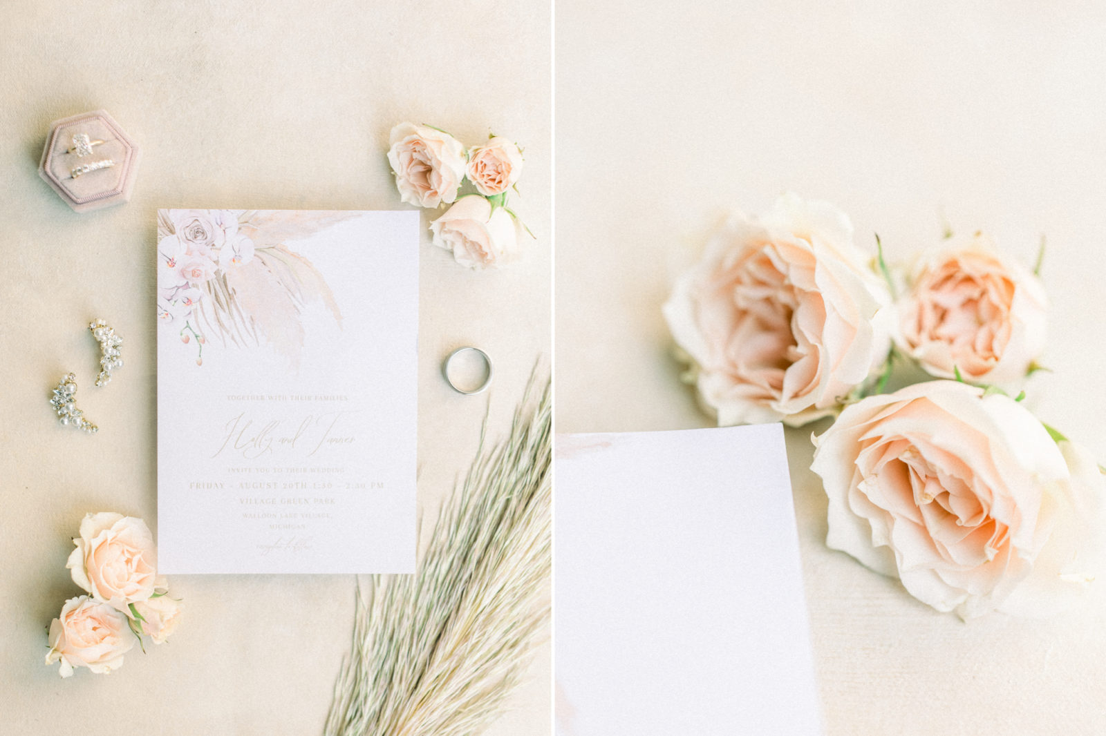 Mr + Mrs Kruzel | A Waterfront Boho Wedding at Hotel Walloon