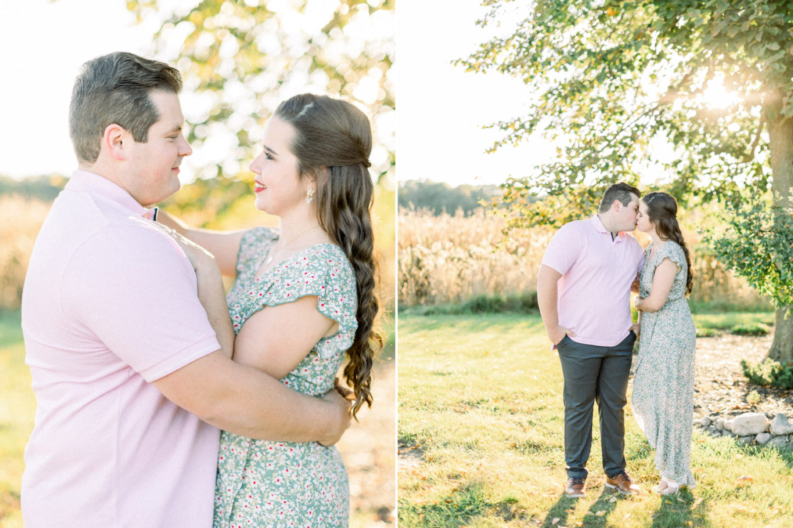 A Hometown Lakehouse Engagement Session in Michigan