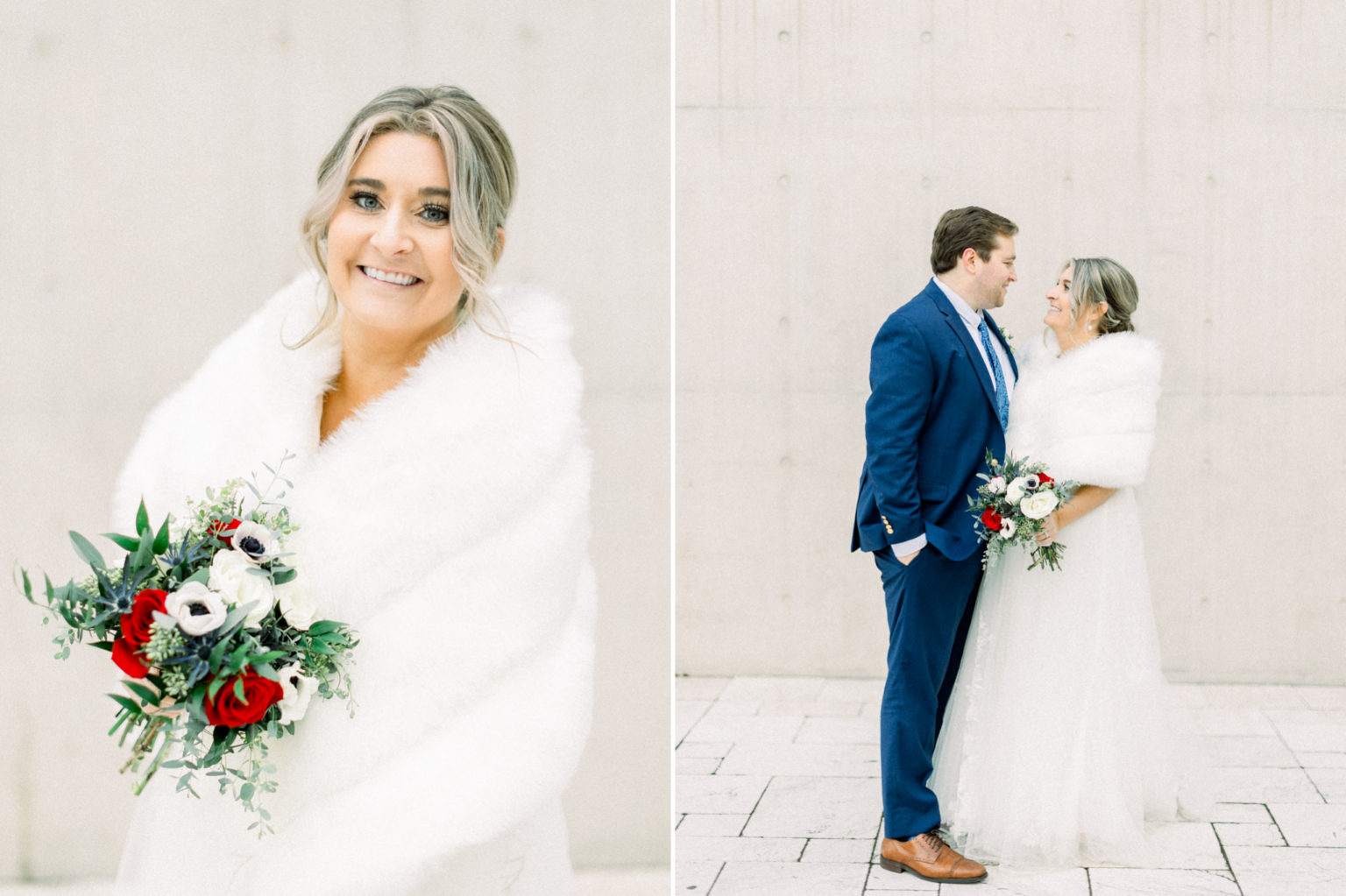 Mr + Mrs Beckman | A Winter Celebration in Downtown Grand Rapids