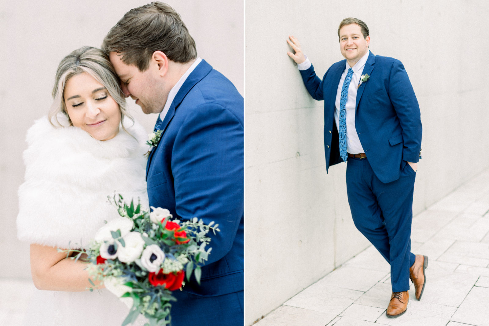 Mr + Mrs Beckman | A Winter Celebration in Downtown Grand Rapids