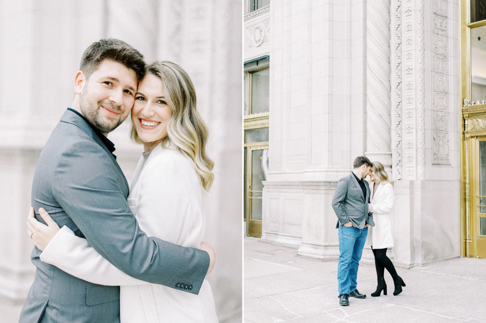 A Winter Engagement in Downtown Chicago | Katarina + Kyle