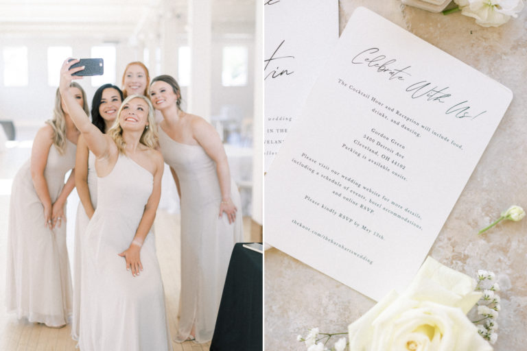 A Modern Wedding at Gordon Green in Cleveland | Mr + Mrs Barnhart