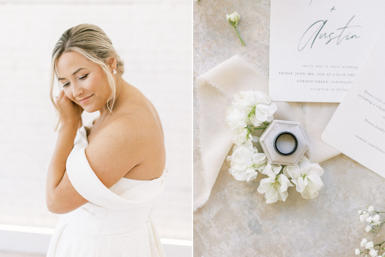 A Modern Wedding at Gordon Green in Cleveland | Mr + Mrs Barnhart