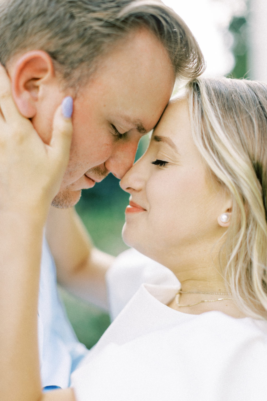 A Romantic Engagement Session at Newfields | Emily + Nick