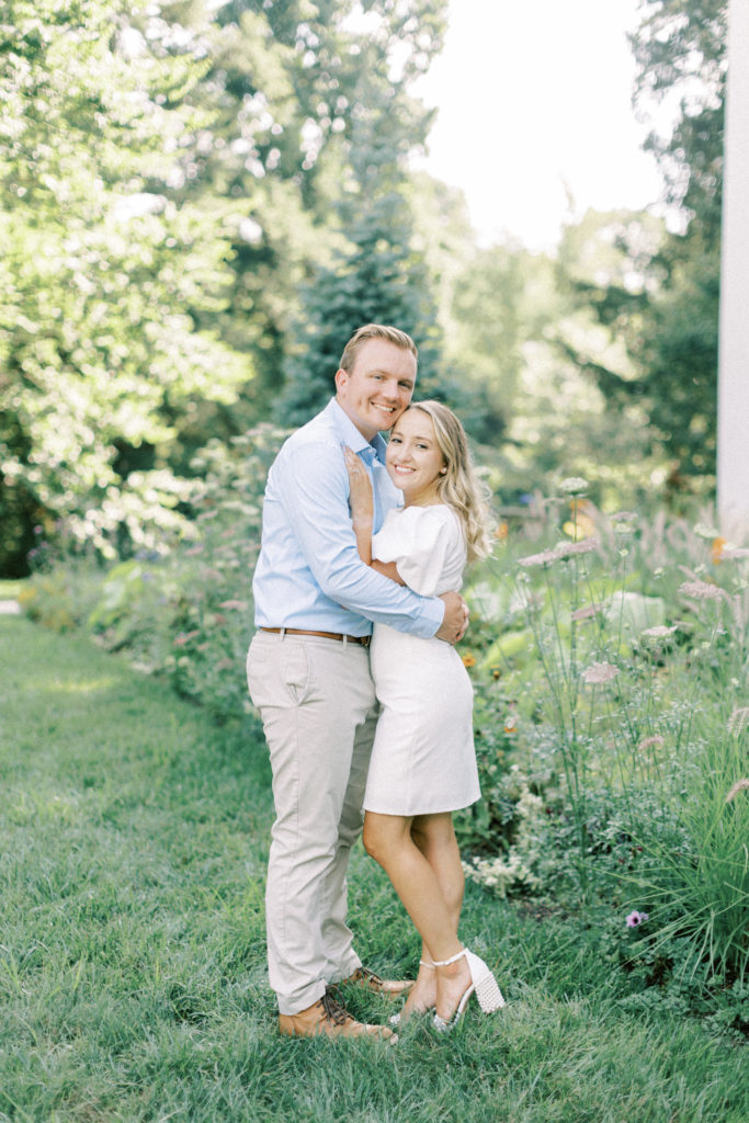 A Romantic Engagement Session at Newfields | Emily + Nick