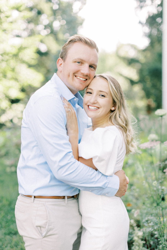 A Romantic Engagement Session at Newfields | Emily + Nick