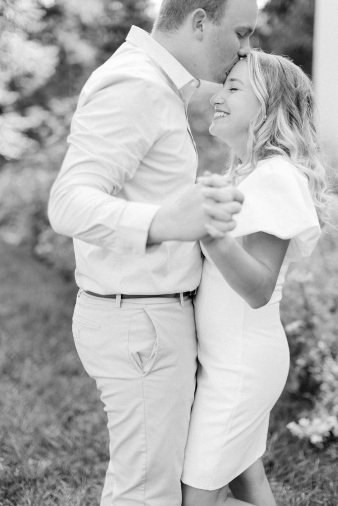 A Romantic Engagement Session at Newfields | Emily + Nick