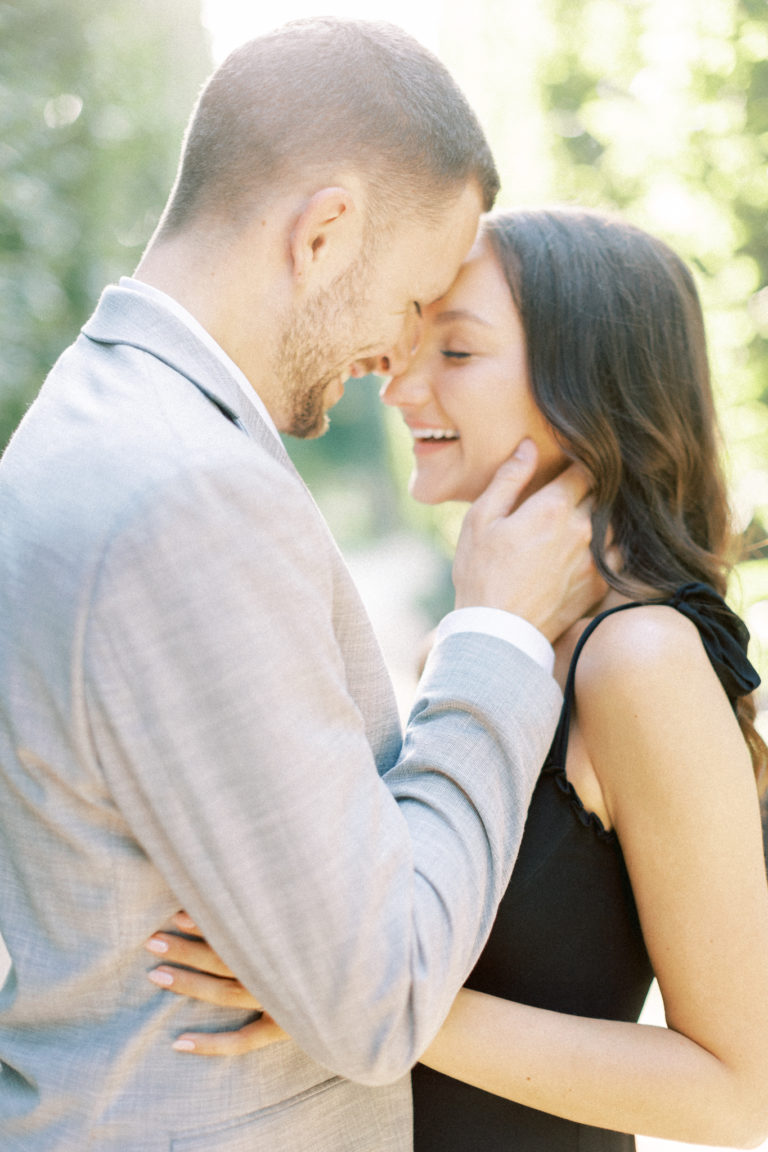 An Evening Engagement in the Historic German Village