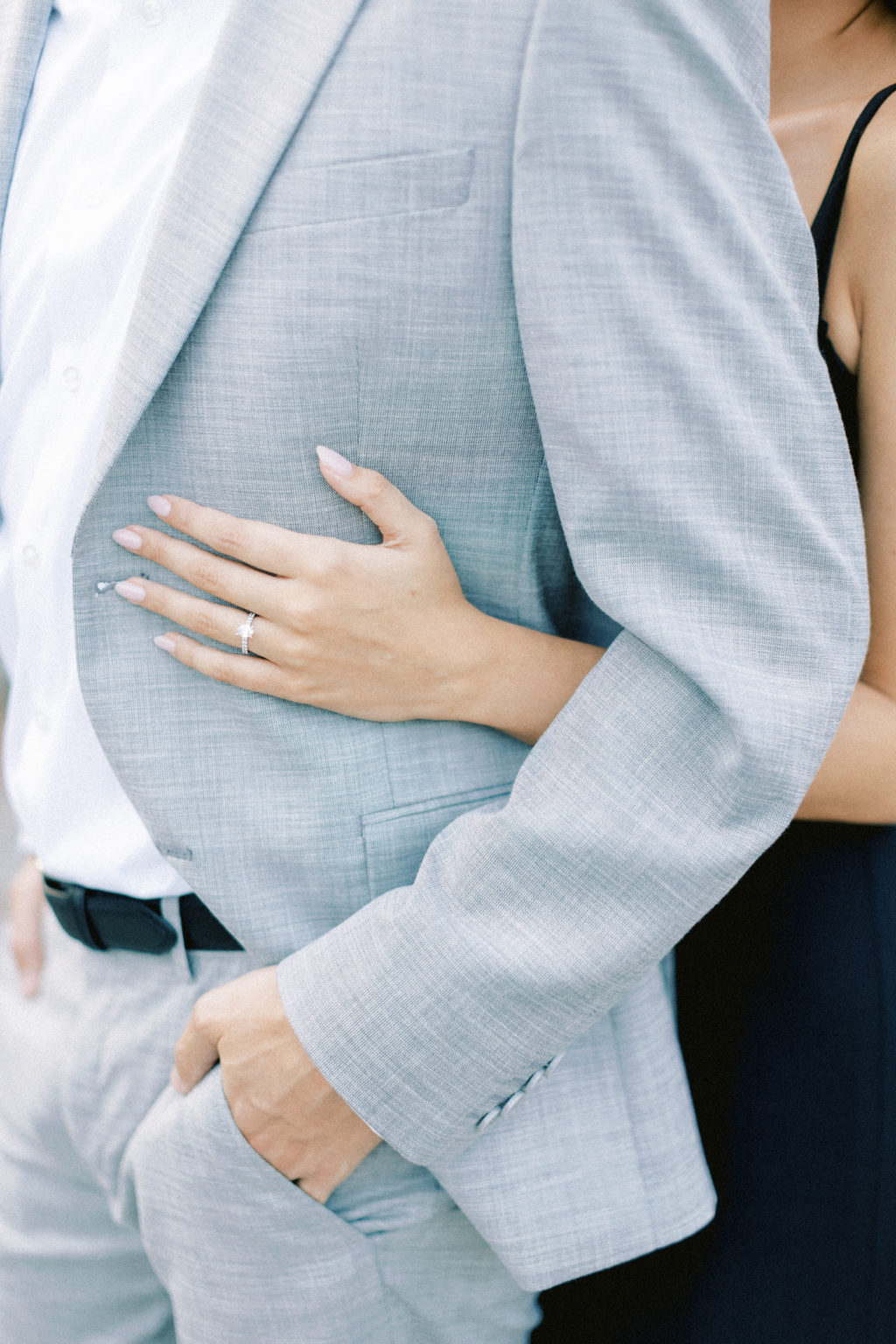 An Evening Engagement in the Historic German Village