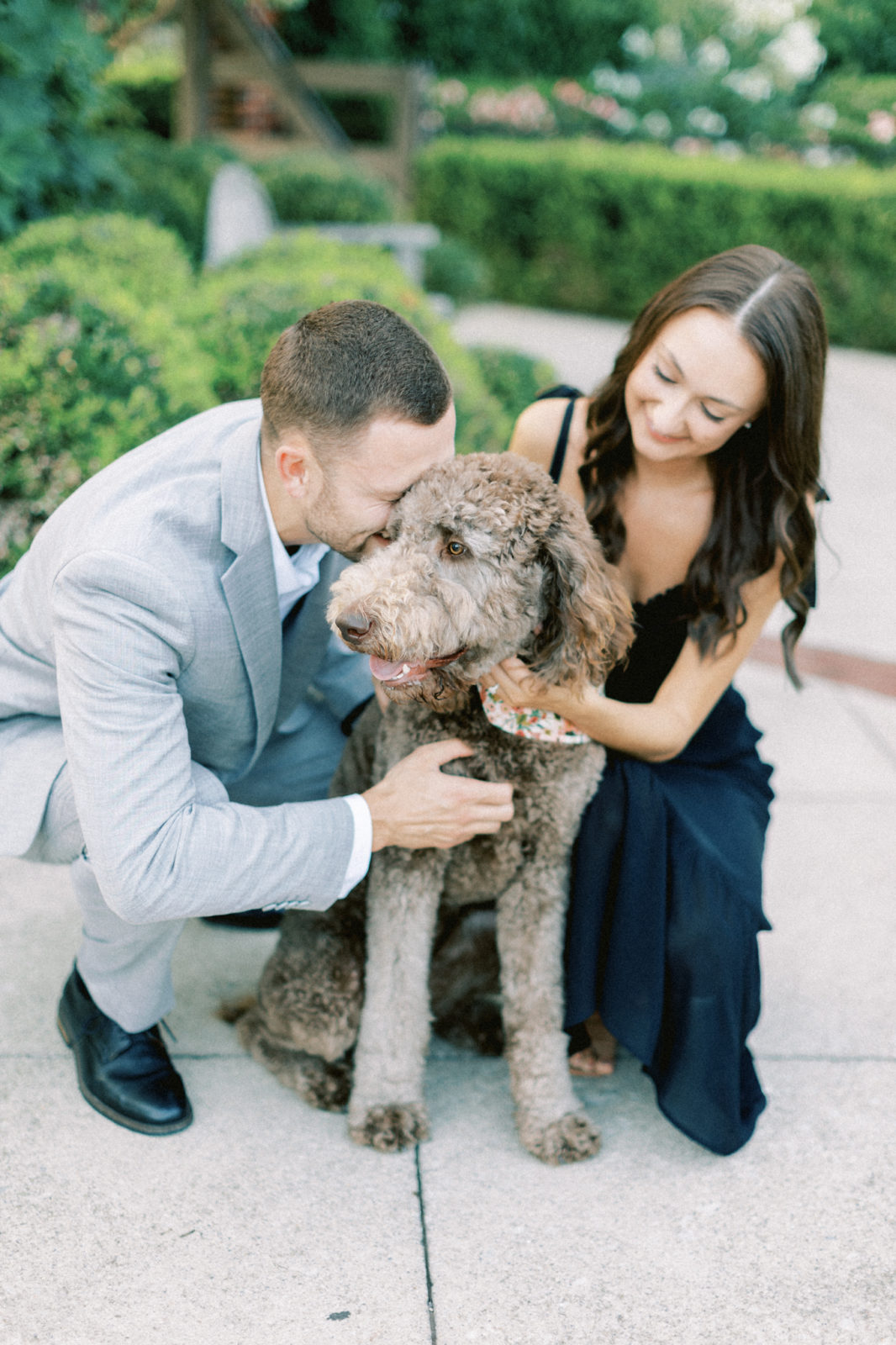 An Evening Engagement in the Historic German Village