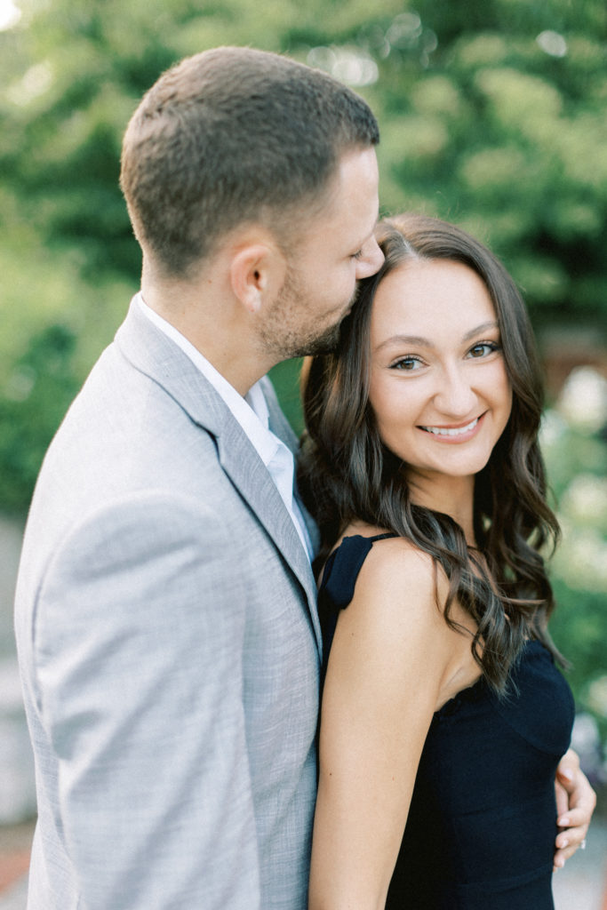 An Evening Engagement in the Historic German Village