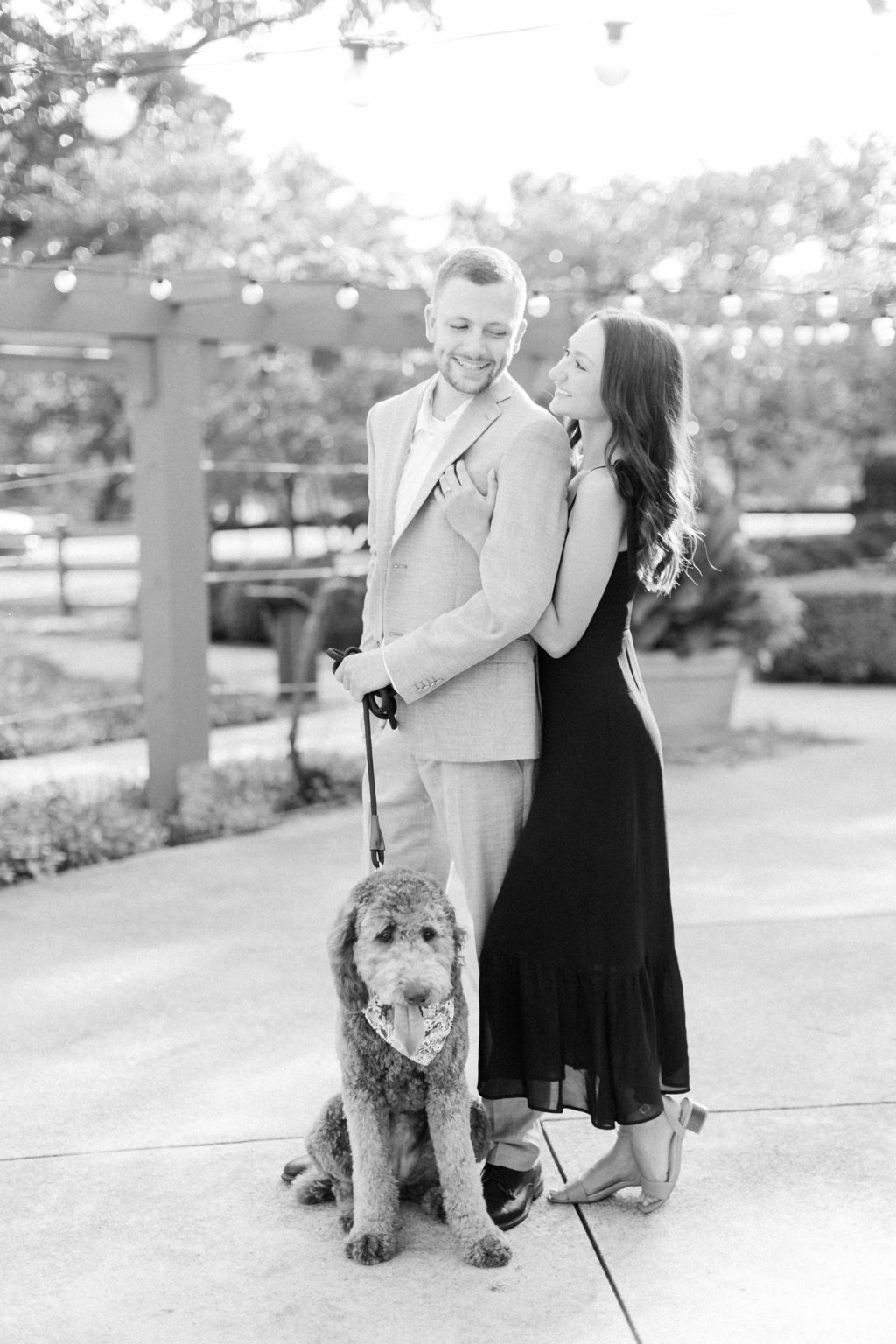 An Evening Engagement in the Historic German Village