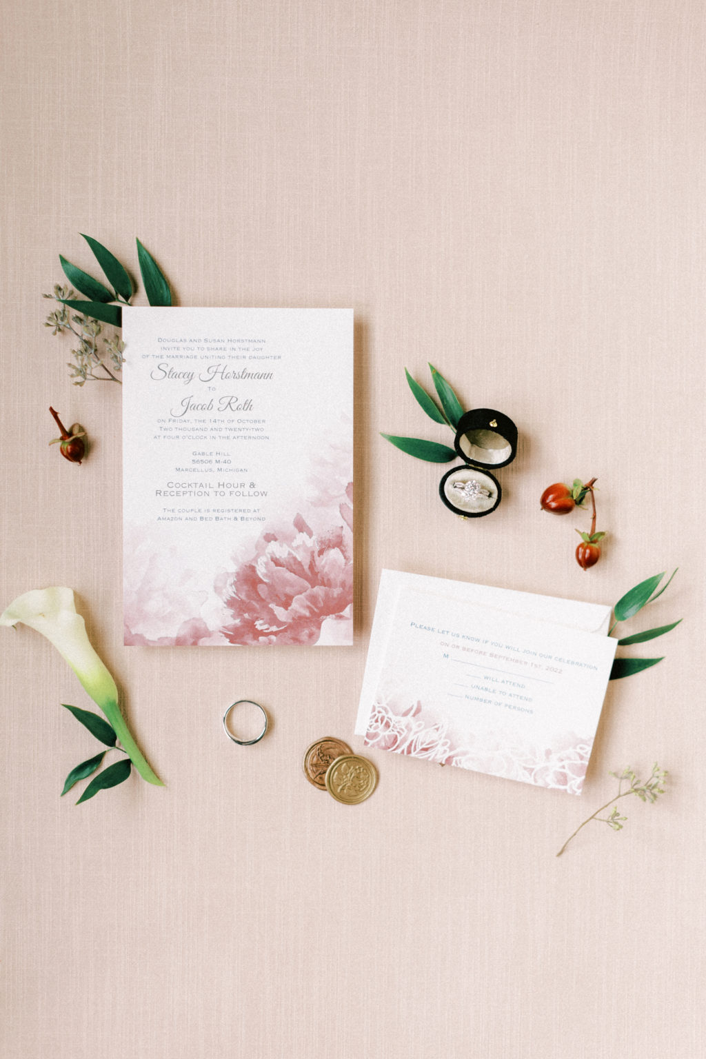 A Romantic Fall Wedding at Gable Hill | The Roth's