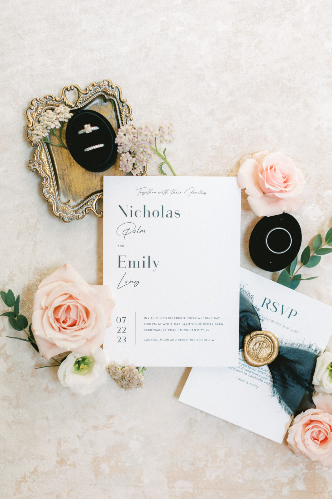 The Palms | Michigan Wedding Photographer | White Oak Farm
