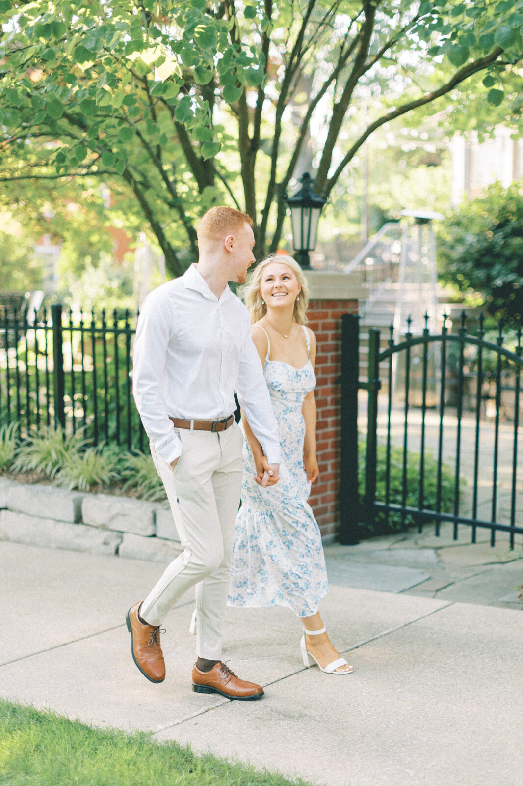 A Summer Engagement in Holland, Michigan | Kristen + Ben
