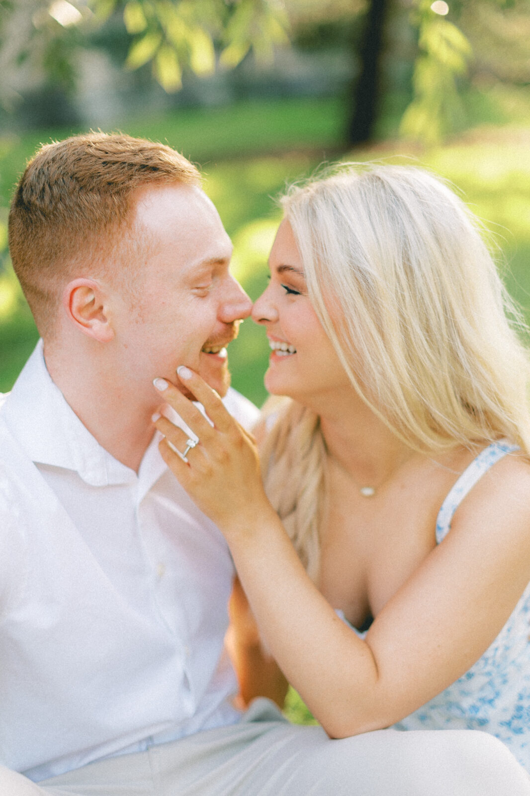 A Summer Engagement in Holland, Michigan | Kristen + Ben