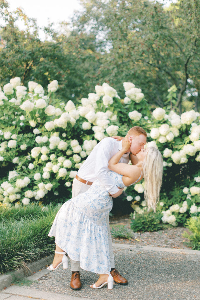 A Summer Engagement in Holland, Michigan | Kristen + Ben