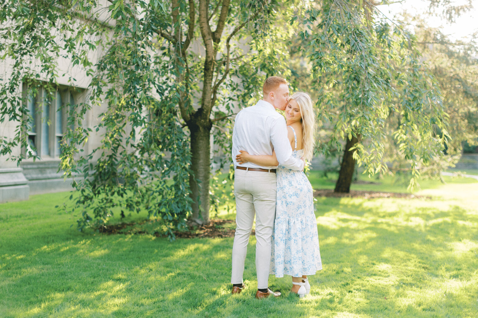 A Summer Engagement in Holland, Michigan | Kristen + Ben