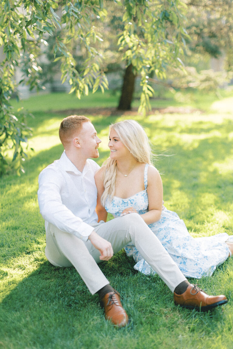 A Summer Engagement in Holland, Michigan | Kristen + Ben