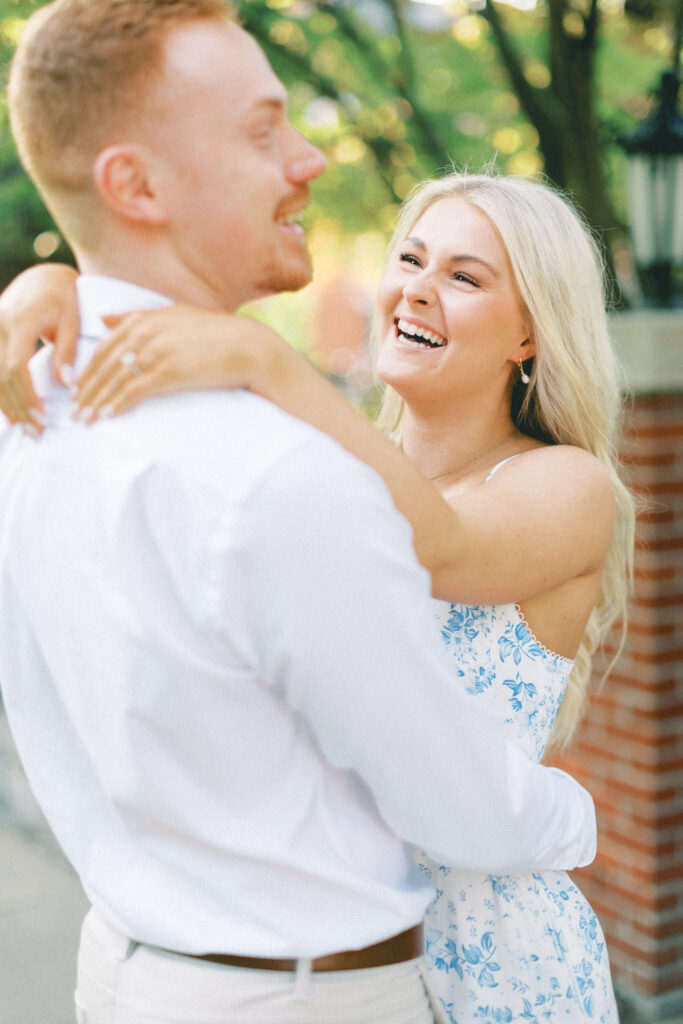 A Summer Engagement in Holland, Michigan | Kristen + Ben