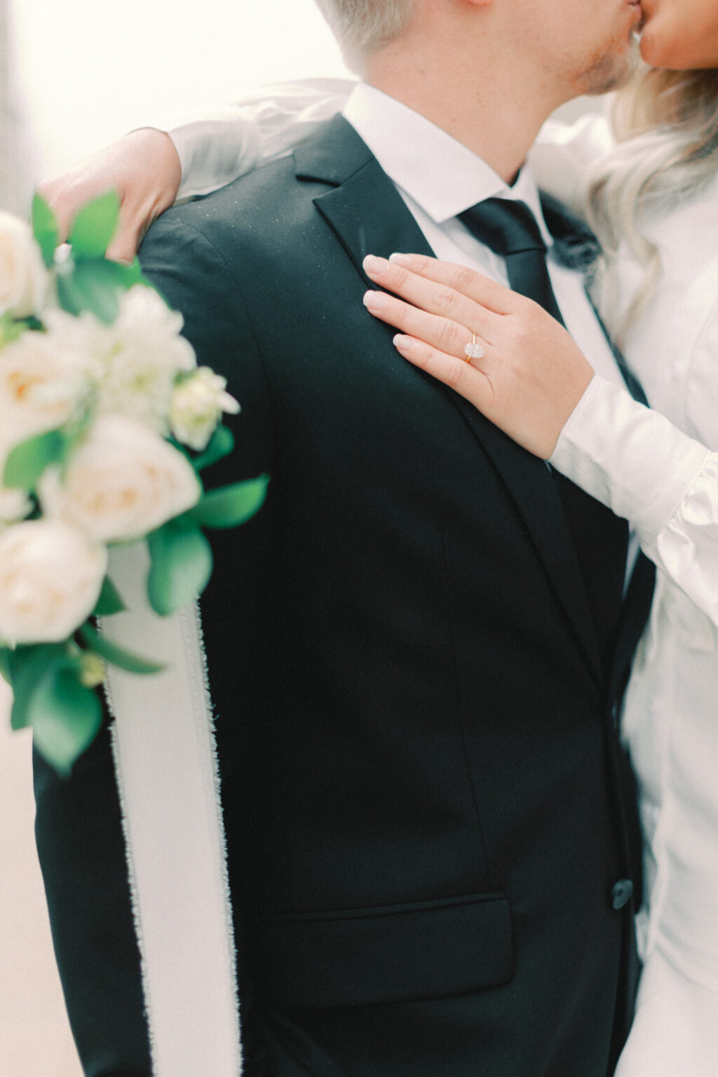 A Chic & Stylish City Engagement Session in Indiana