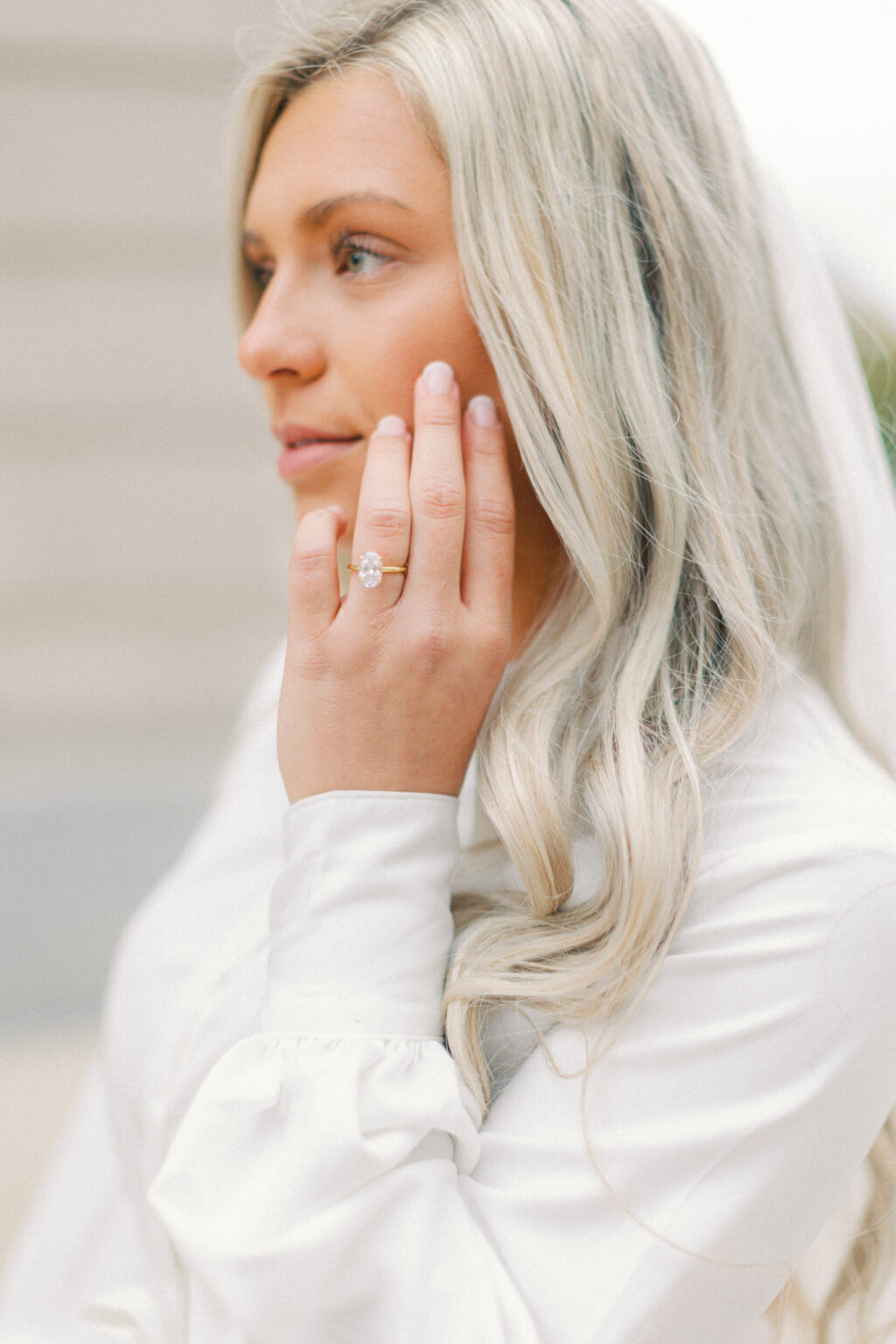 A Chic & Stylish City Engagement Session in Indiana