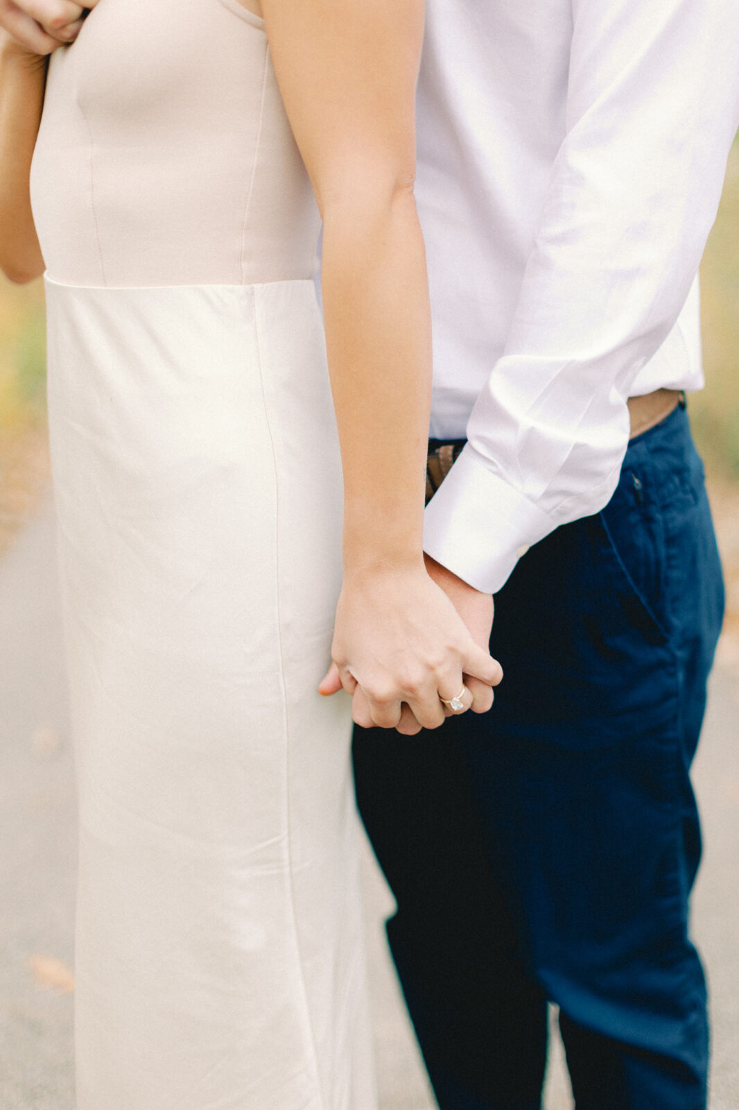 A Refined Fall Engagement in Downtown Chicago | Cat + Joe